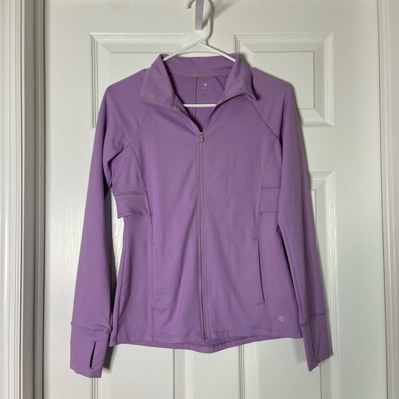 Apana | Jackets & Coats | Purple Athletic Jacket | Poshmark